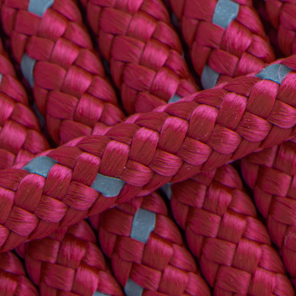 Raspberry Red Reflectable PPM Cord - Ø 10mm