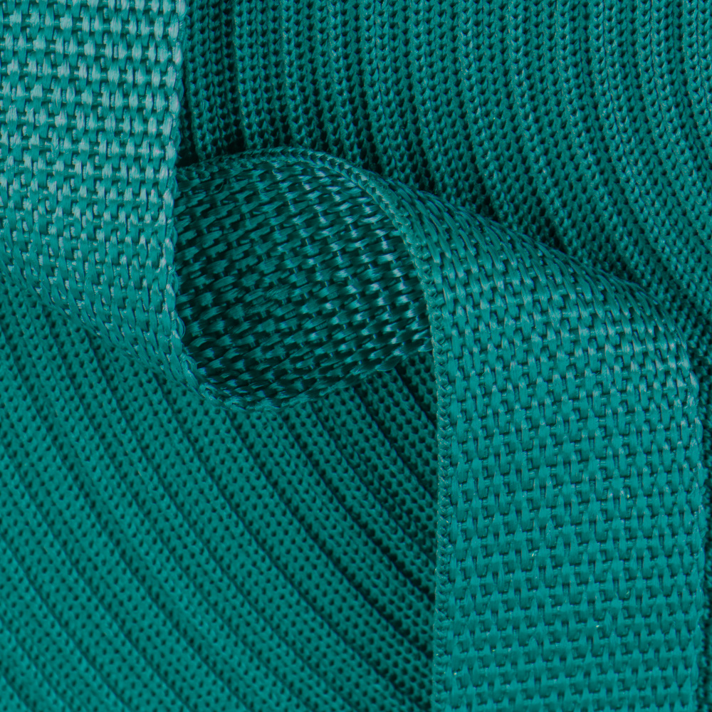 Turquoise 20mm Lite Webbing, 1.2 mm thick