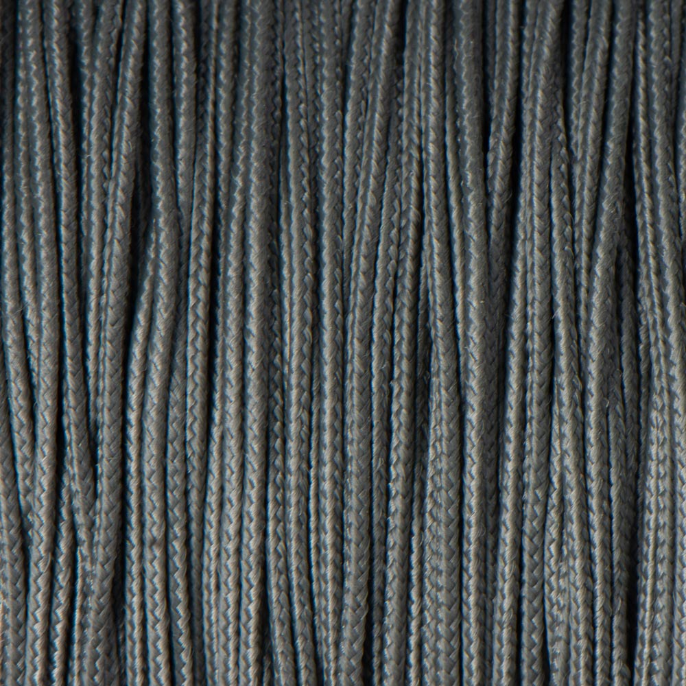 Steel Grey - Micro Nylon Paracord (per meter)