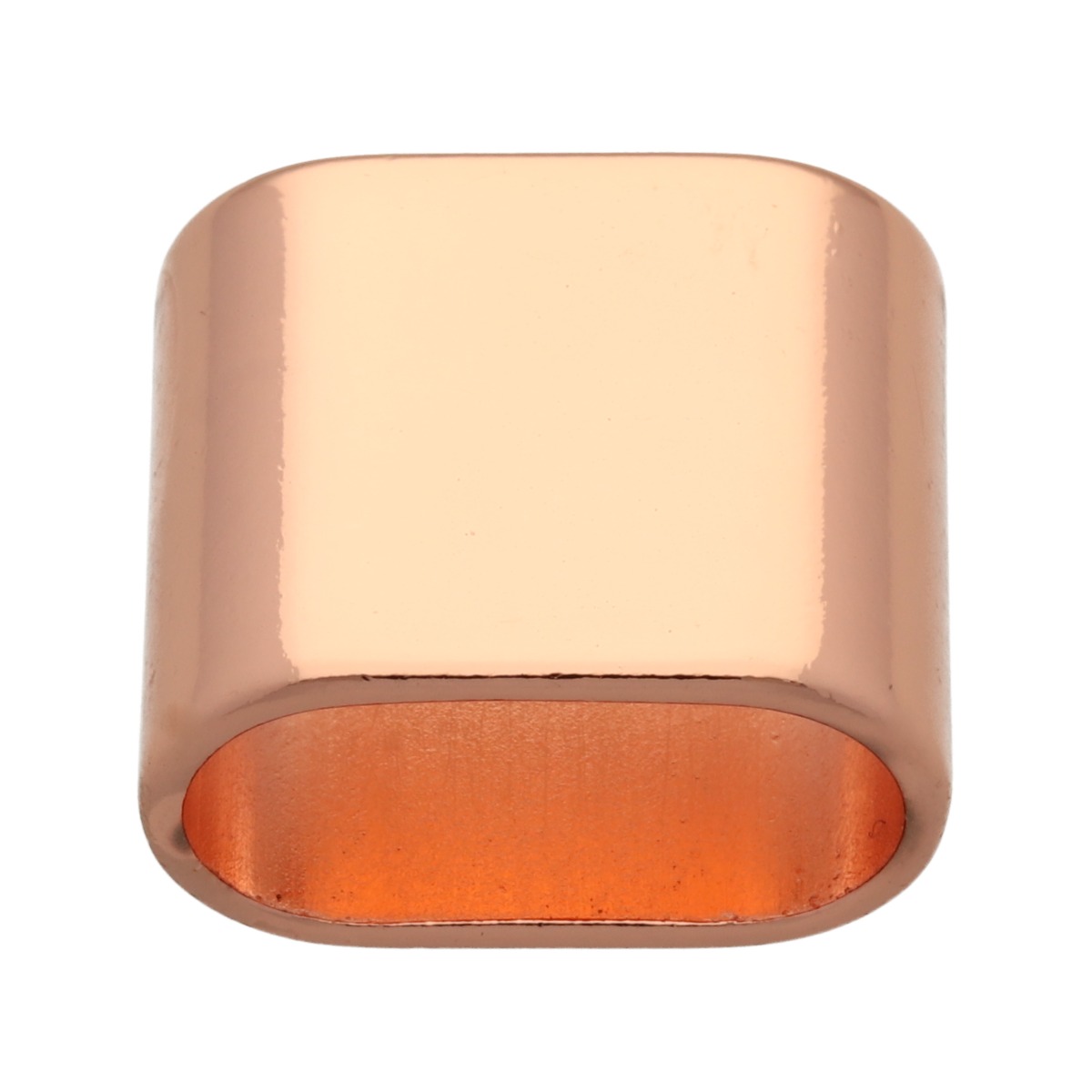 Rose Gold Tube de Cordon 'Double' 10mm