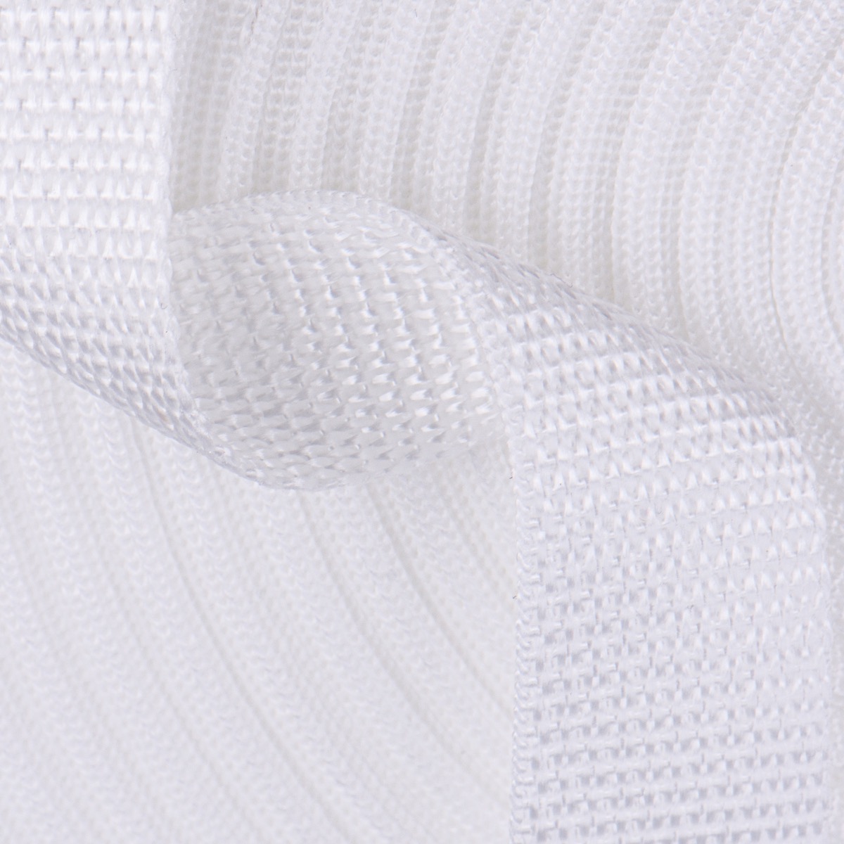 White 15mm Lite Webbing, 0.8 mm thick