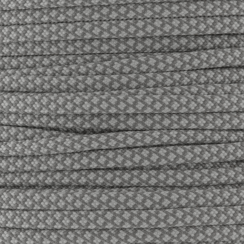 Charcoal Grey & Silver Grey Diamonds Paracord 550 Type III