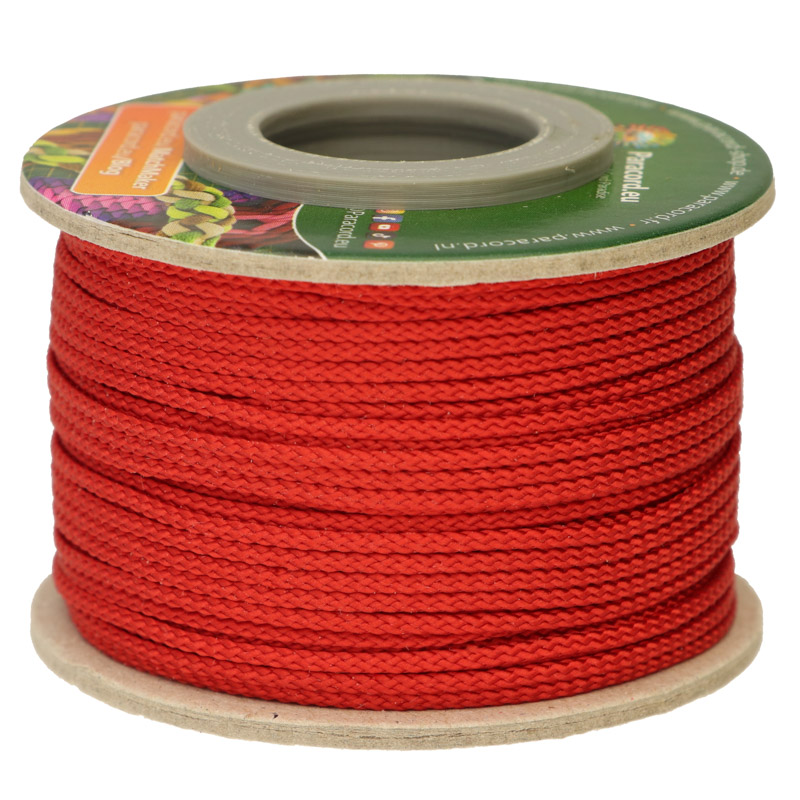 Chili Red Micro Cord 1.4 mm - 40 m