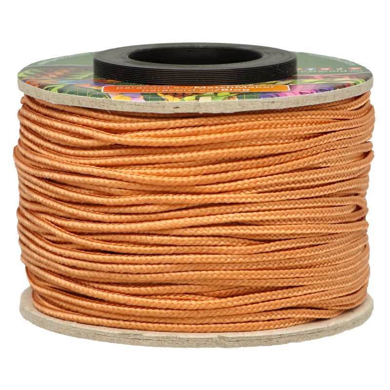 Golden Copper Glamour - Micro Nylon Paracord (per meter)