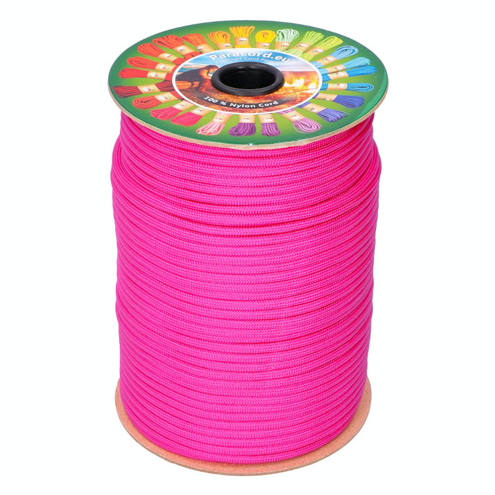 Neon Rosa 550 Paracord 550 Type III (100 meters)