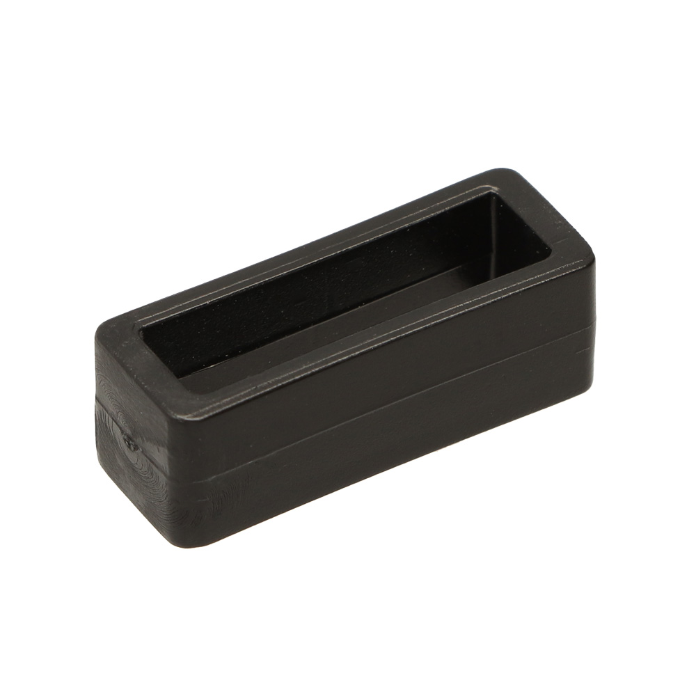 Black Plastic Passant Ring 20 mm