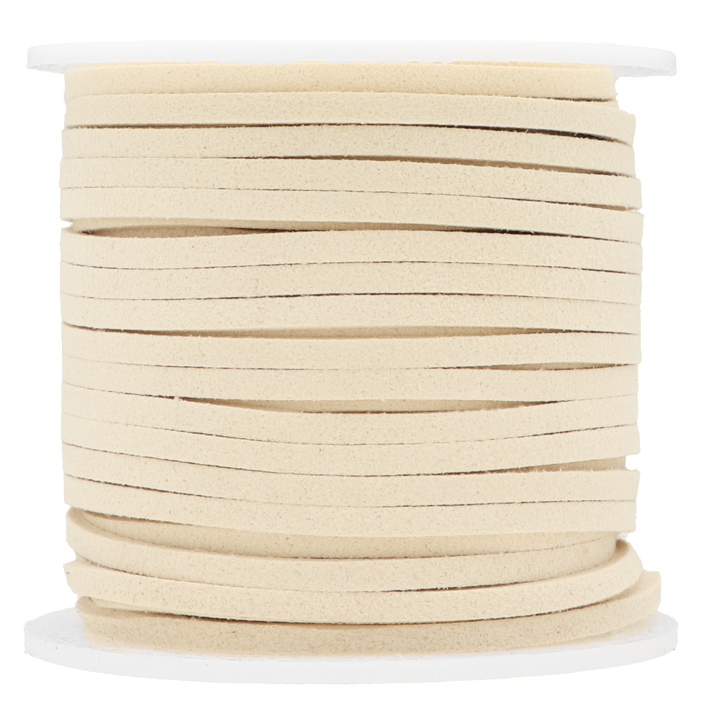 Eco-Leather Laces - Cream - 22m