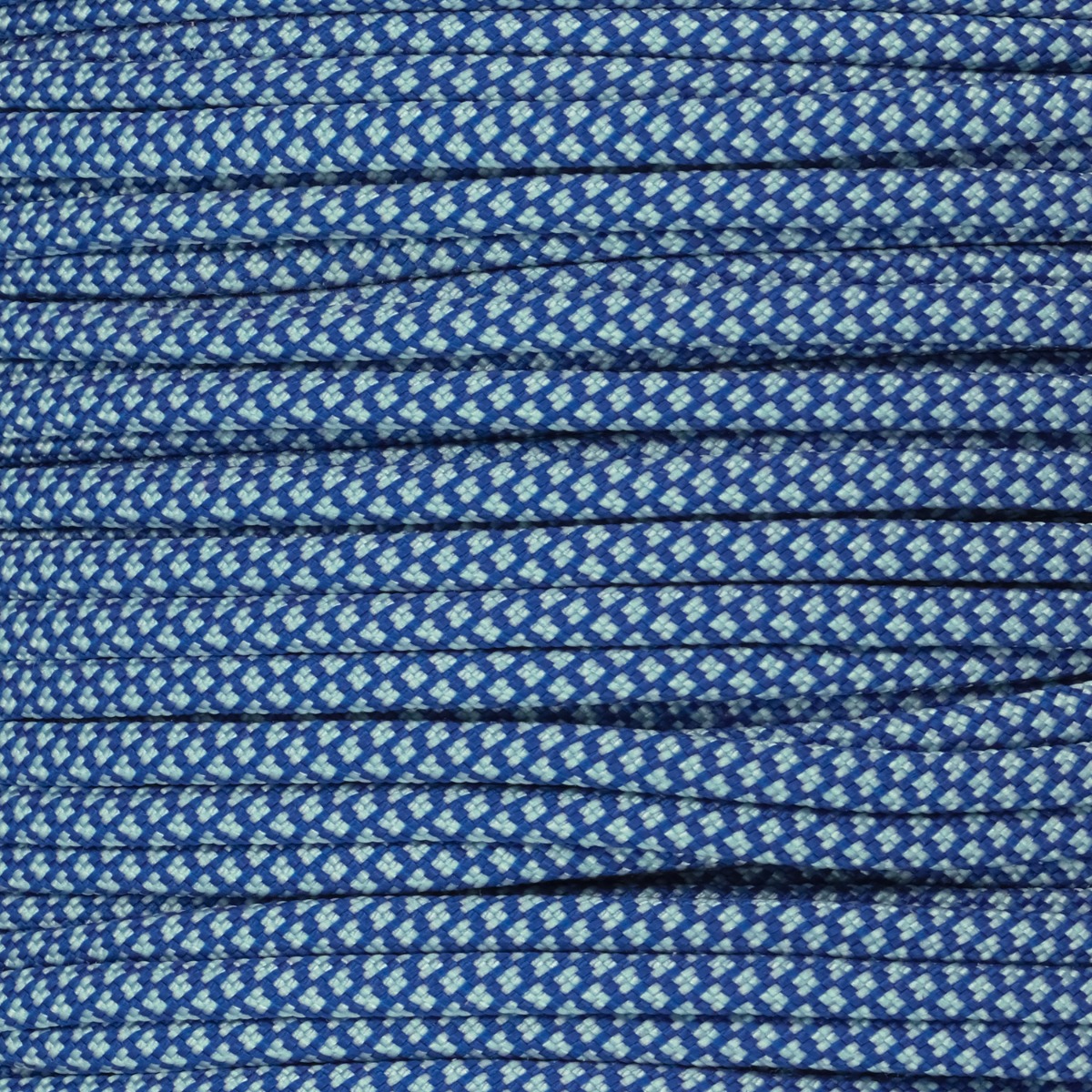 Indigo & Pastel Blue Diamonds Paracord Type III