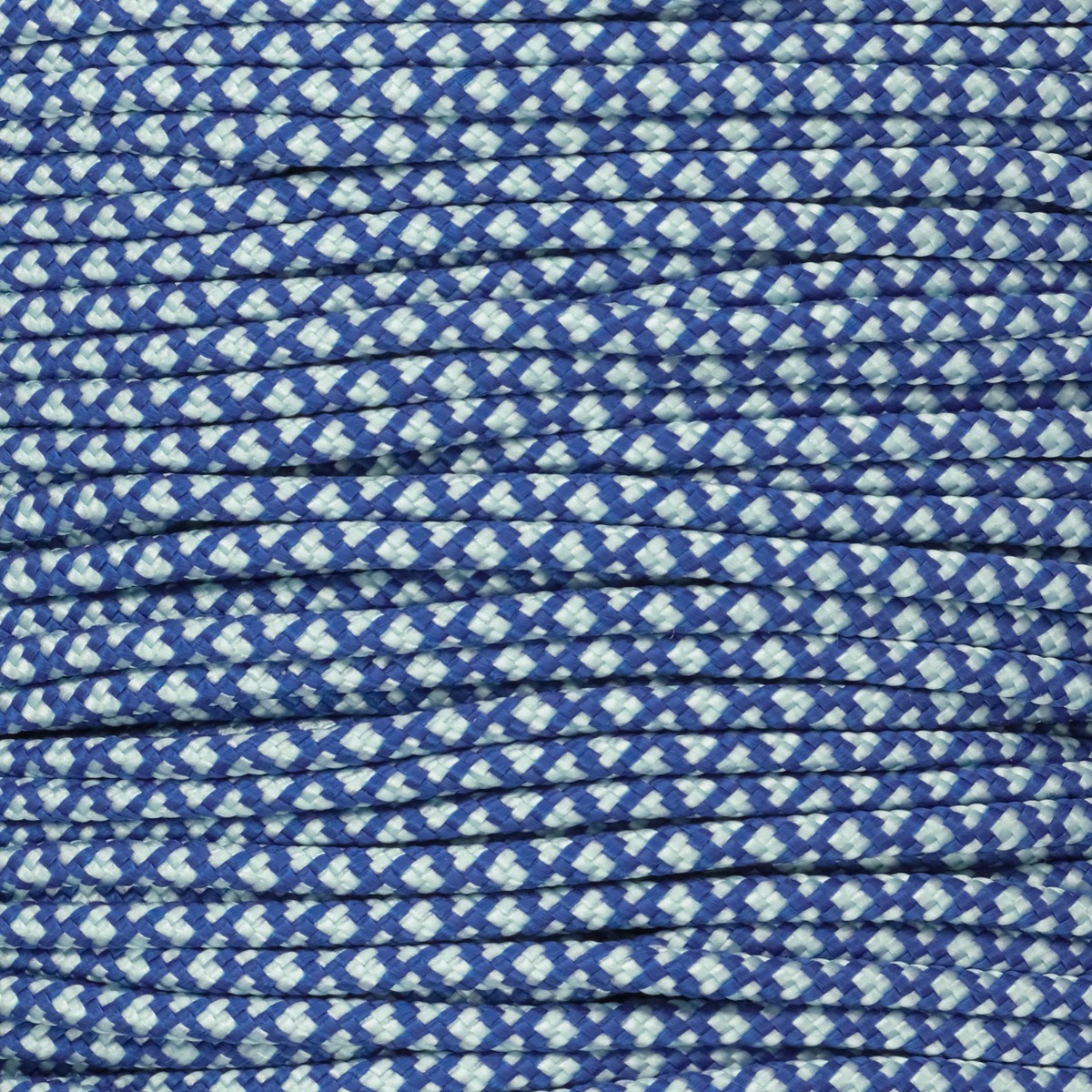 Indigo & Pastel Blue Diamonds Paracord Type II