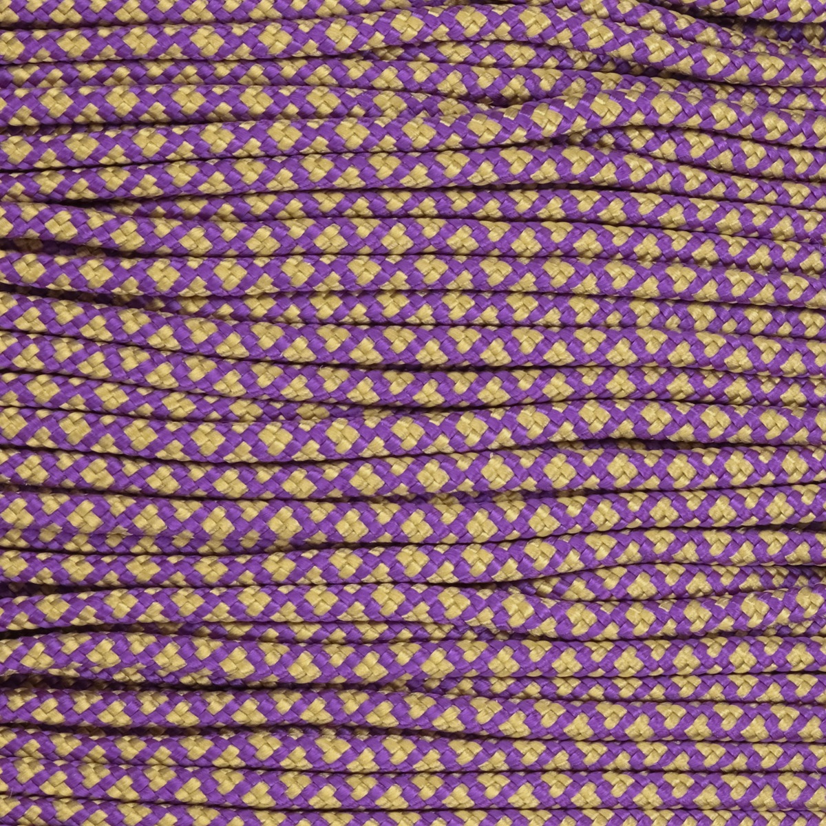 Deep Purple & Vintage Gold Diamonds Paracord Type II