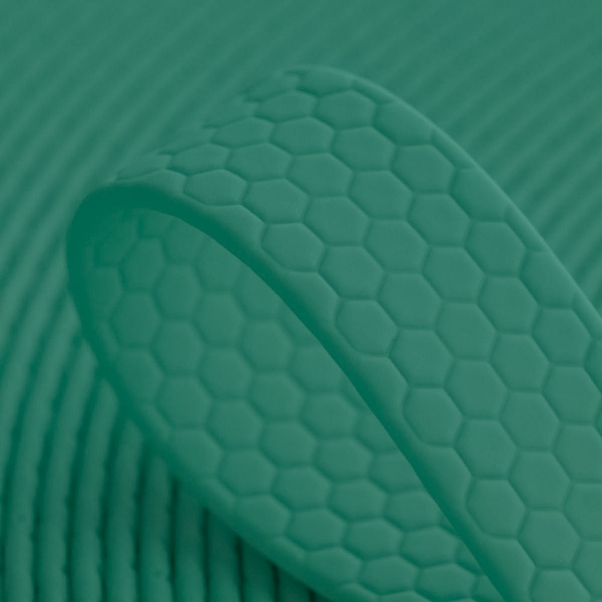 PVC Hexa Coated Webbing 'Hunter Green' 10 mm