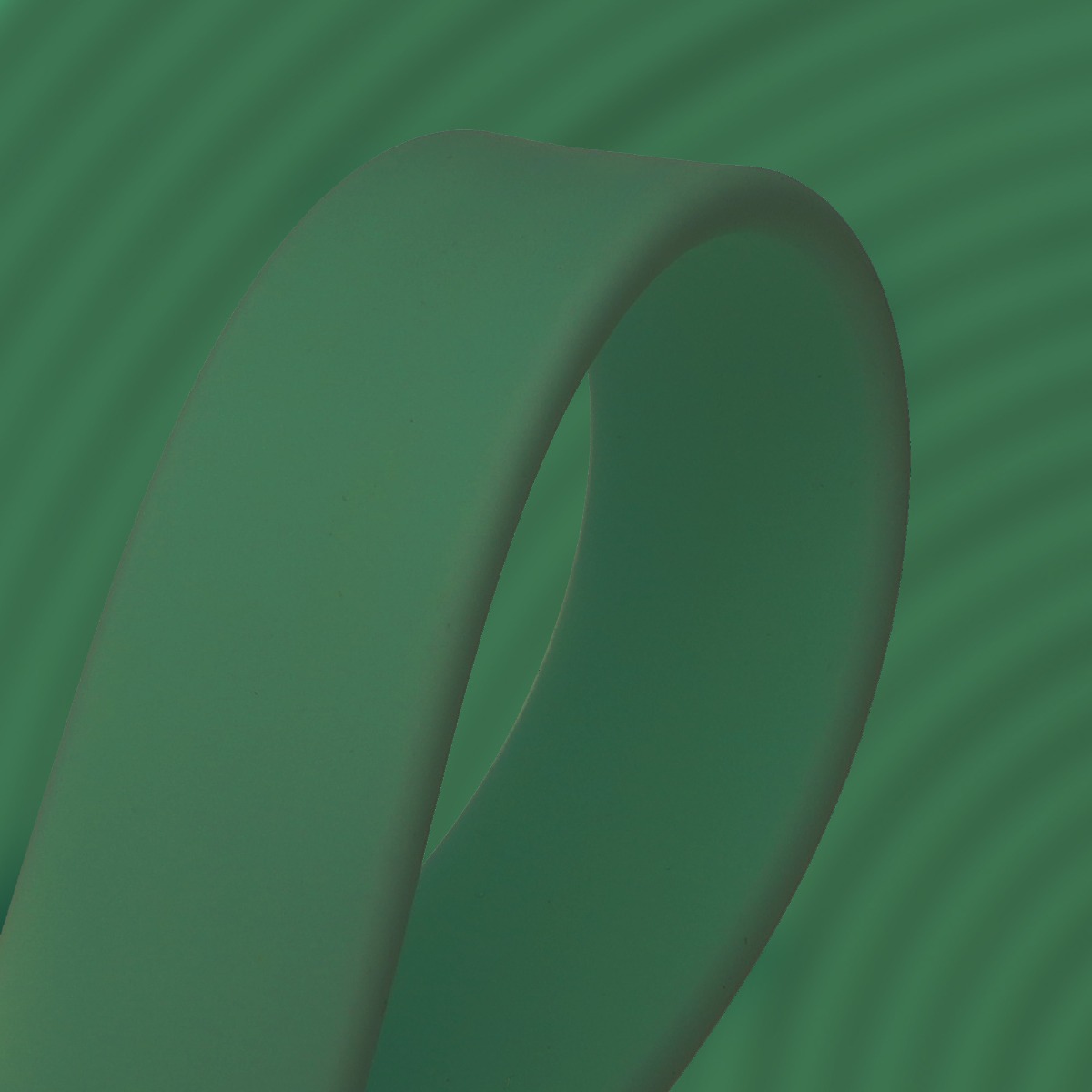 PVC Extra Thick Coated Webbing 'Dark Vert' 25 mm