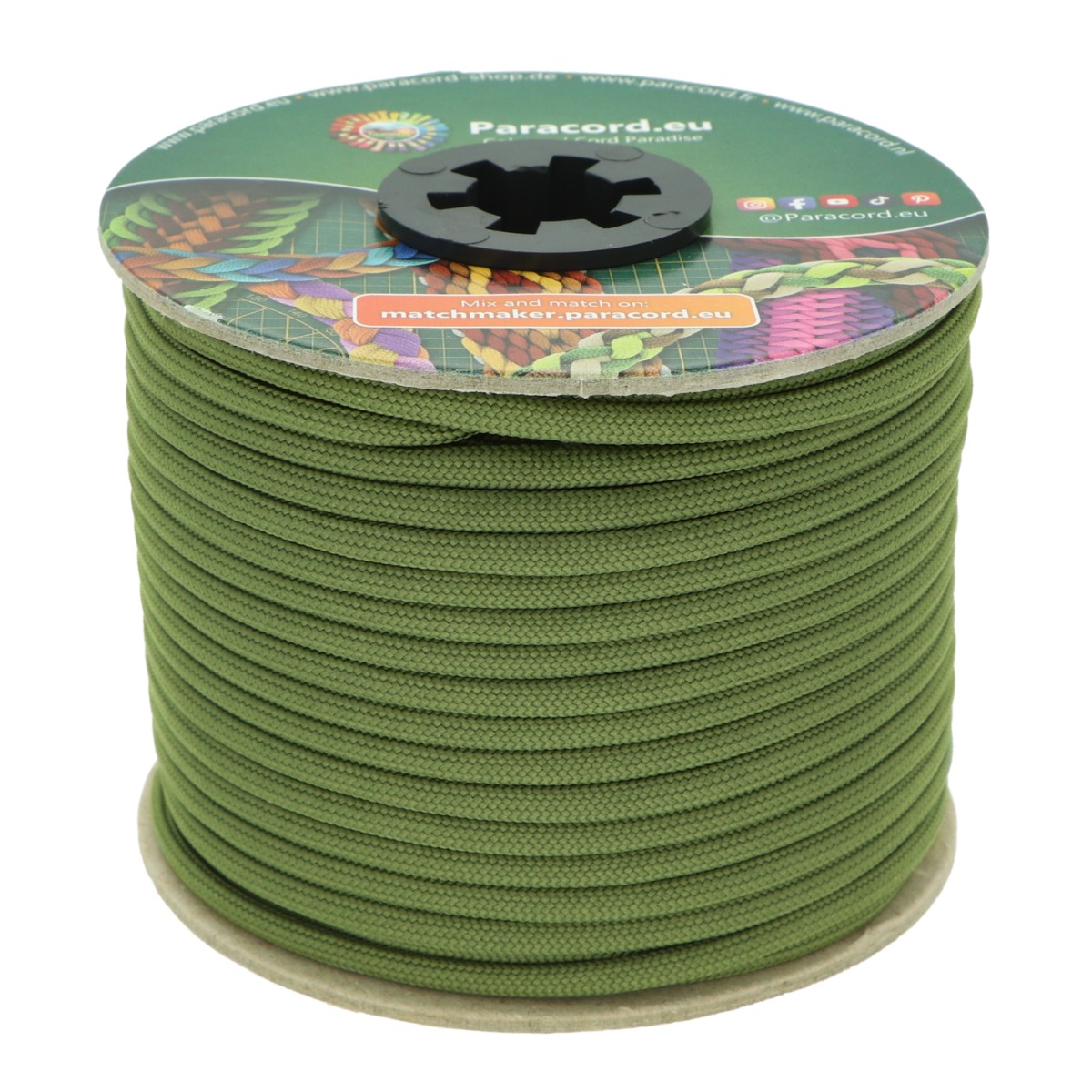 Fern Green 550 Paracord 550 Type III (30 meters)