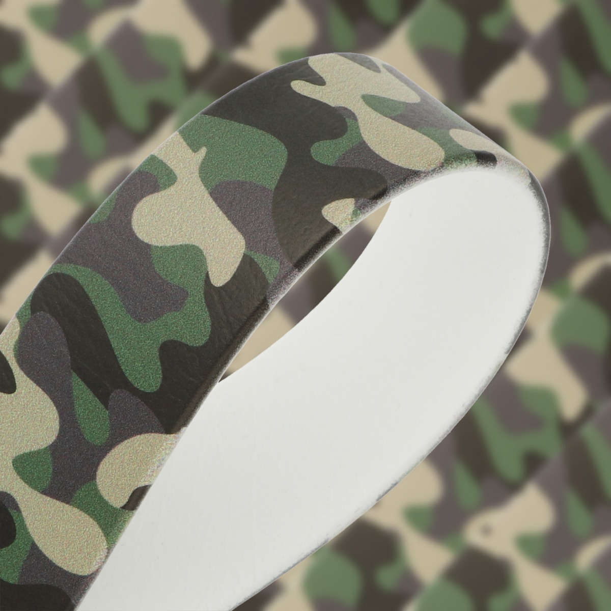 Camo BioThane ‘BETA’ ® UV-printed 19 mm - Strip of 1 Meter