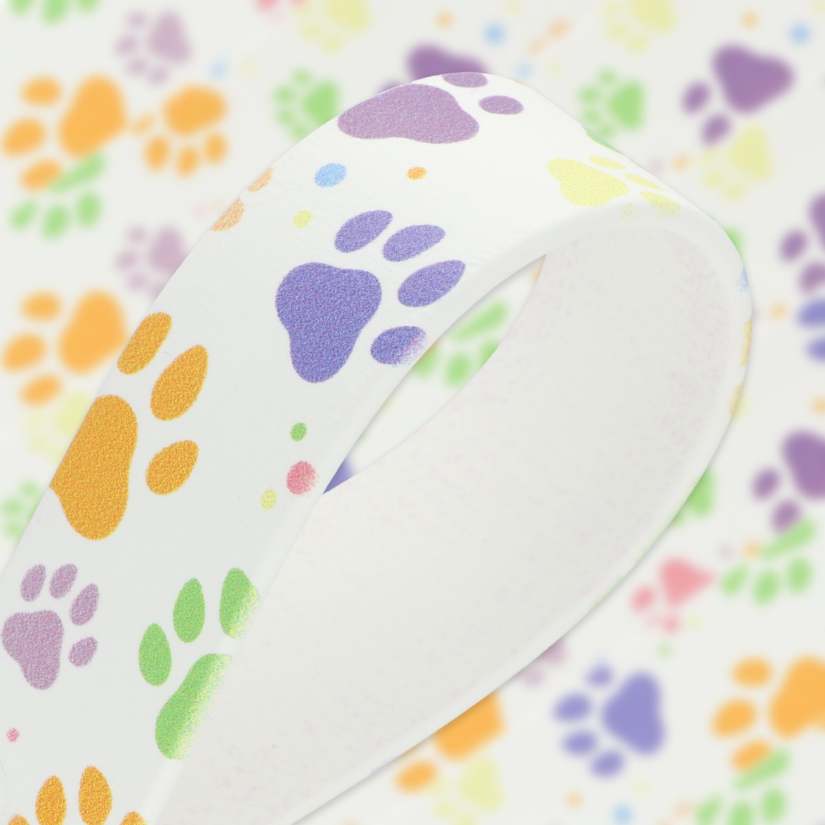 Rainbow Paws BioThane ‘BETA’ ® UV-geprint 38 mm - strook van 1 meter