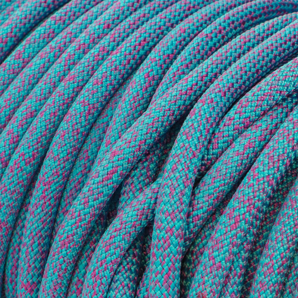 Passion Pink & Turquoise - Fusion - Dog Leash Rope - Ø 10mm