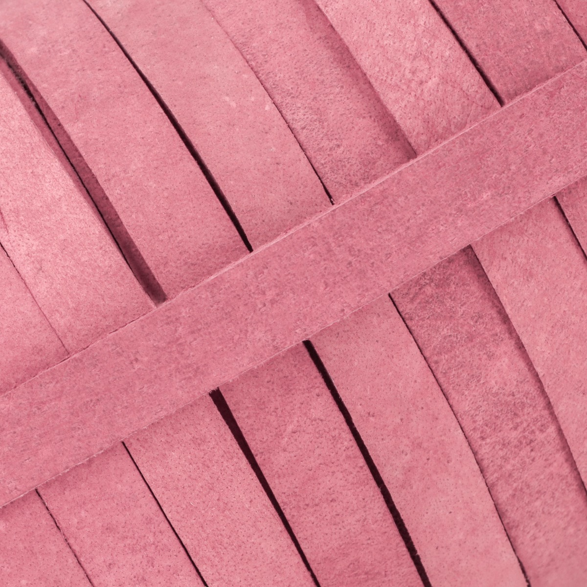 Wild Mauve 10 mm Greased Leather Band (Pull-Up Leather) per meter