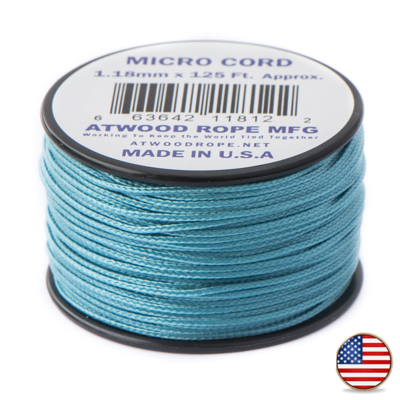 38m - Carolina Blue Micro Paracord