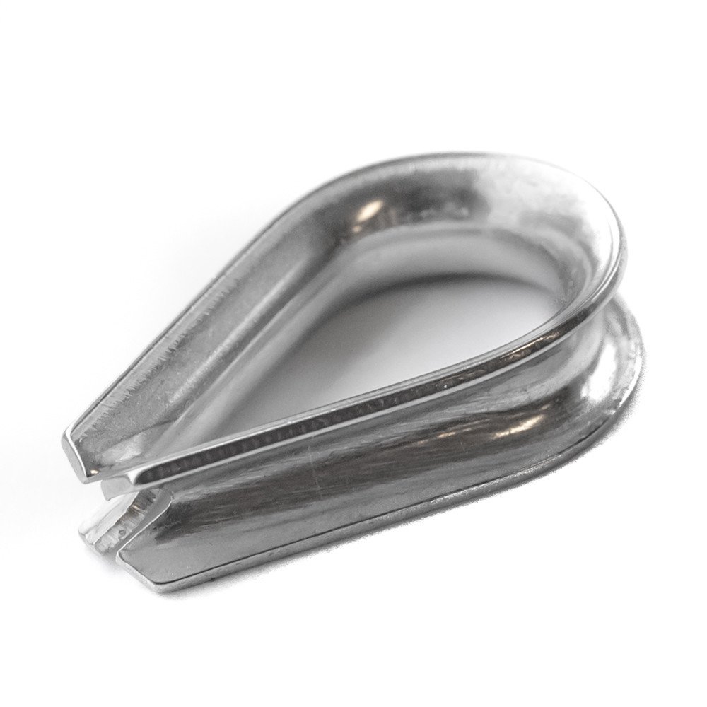 Cosse Coeur Inox 6 mm