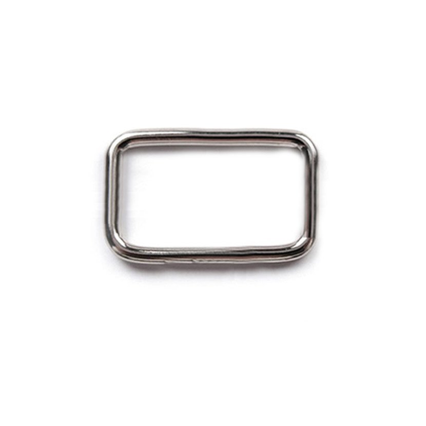 Metal Square Ring 20 x 12 mm