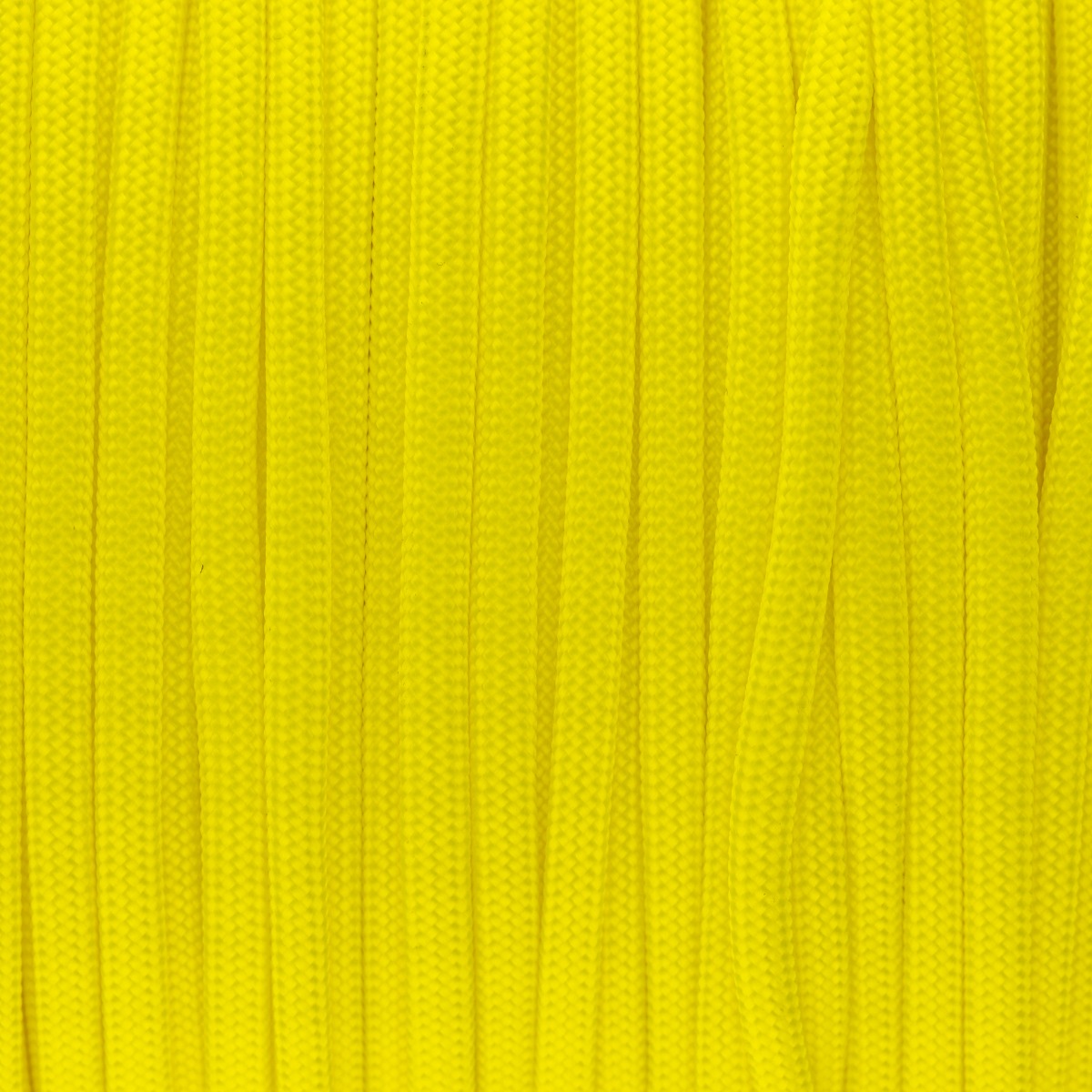 Neon Yellow Polyester Paracord 550 Type III