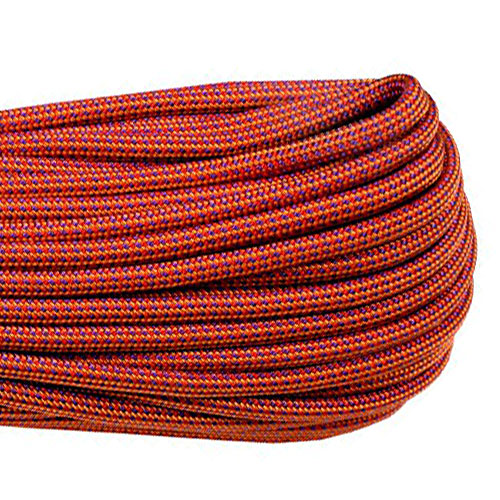 Molten Orange Color FX Paracord 550 Type III